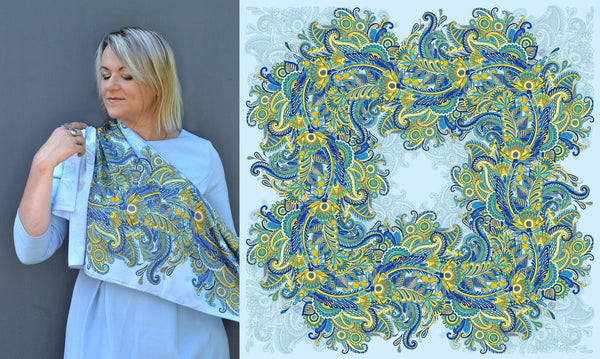 Silk Shawl – Ukieology Fashion and Decor