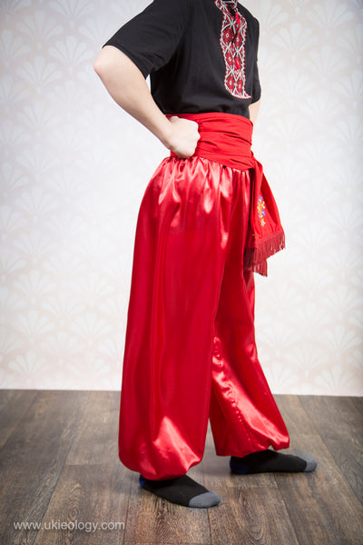 Boy's Sharovary - Red – Ukieology Fashion and Decor